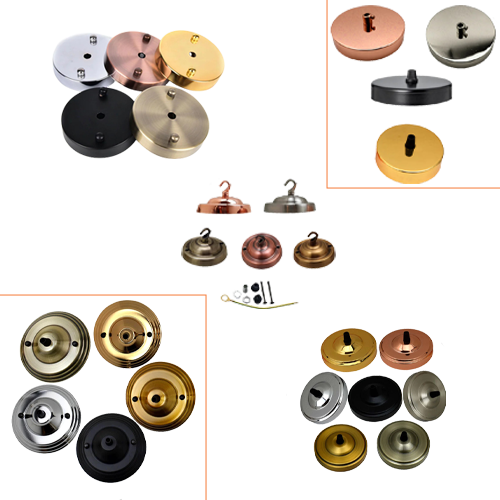 Ceiling Rose Fitting – Single Outlet Light Plate – Electricalsone