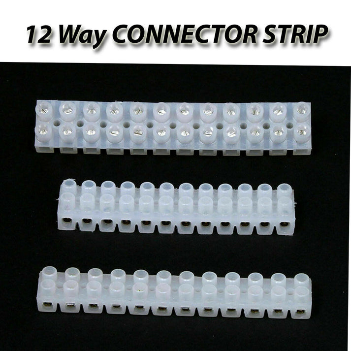 5 Amp 12 Way Cable Connector Terminal Strip Block – Electricalsone